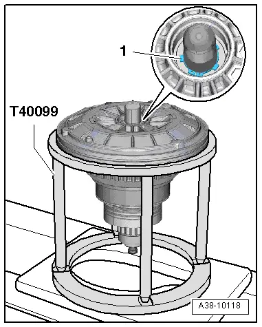 Audi Workshop Manuals > A5 > Power transmission > Servicing multitronic ...