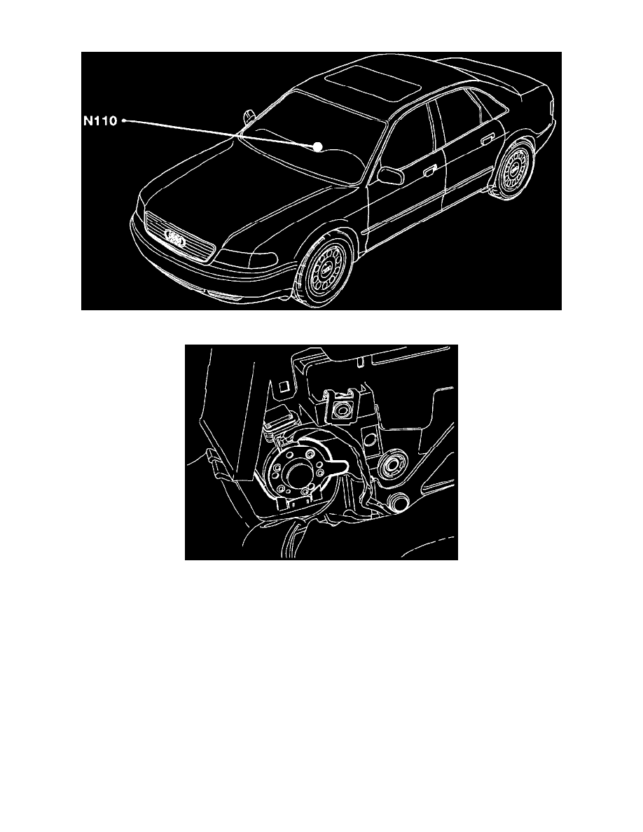 Audi Workshop Service and Repair Manuals > A8 Sedan V8-3.7L (AEW) (1997 ...