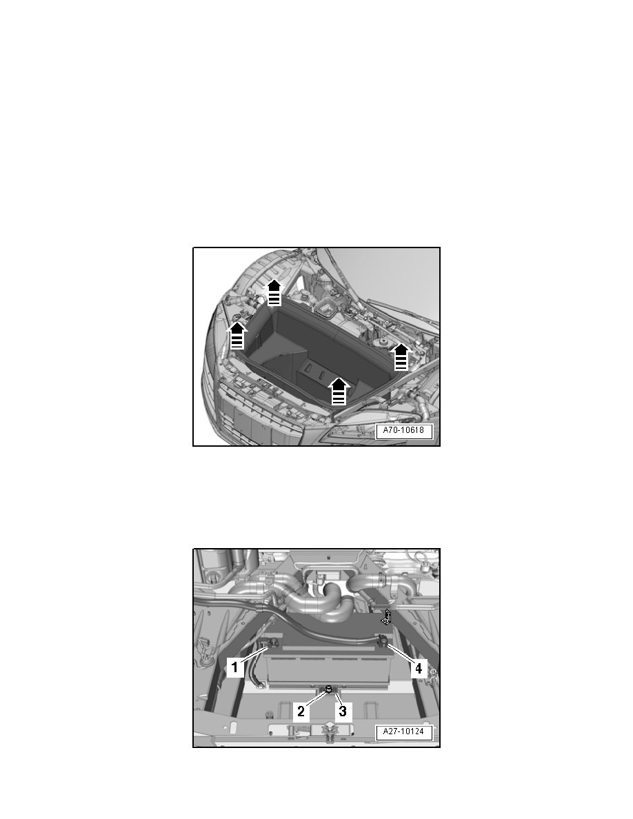 Audi Workshop Service and Repair Manuals > R8 Quattro Coupe V10-5.2L (BUJ) (2010) > Maintenance ...