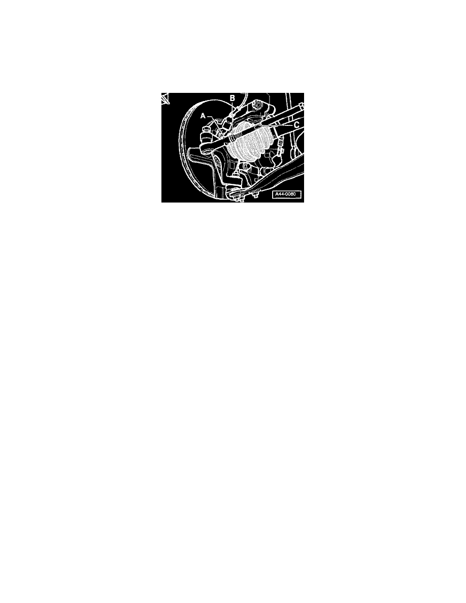 Audi TT Quattro Coupe Steering and Suspension Alignment Service Manual