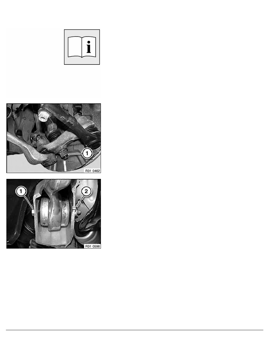 BMW Workshop Service and Repair Manuals - Strut Replacement Guide