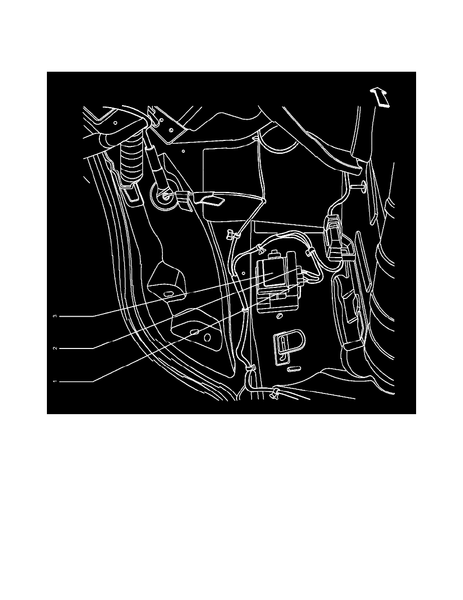 Buick Regal Parking Assist Control Module Locations