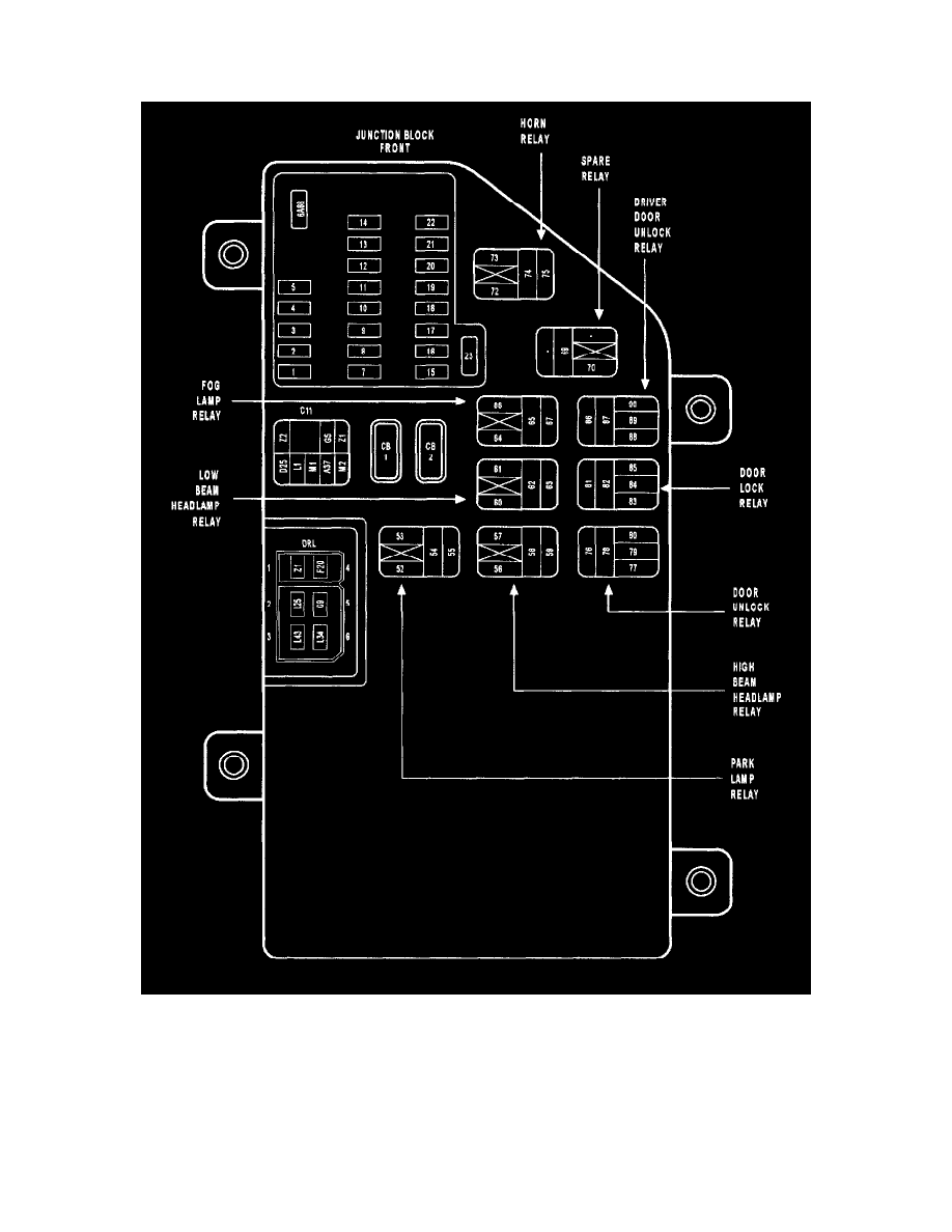 Chrysler Workshop Service and Repair Manuals > Concorde V6-2.7L VIN U ...