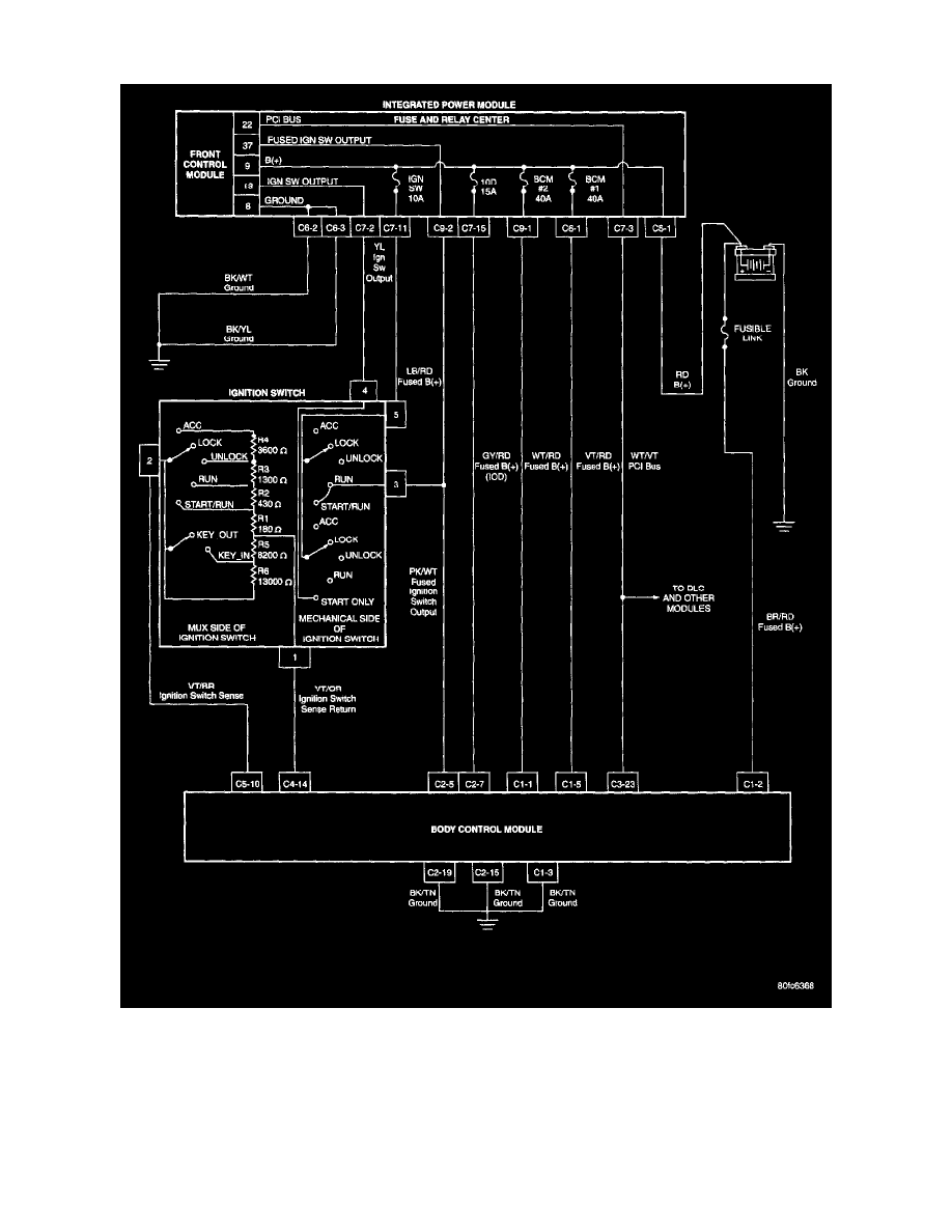 Dodge Workshop Service and Repair Manuals > Caravan V6-3.3L VIN R (2003 ...