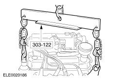 Take off the retaining strap.