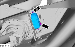 Removal and Installation of Anti-Theft Alarm Horn for Ford S-MAX/Galaxy