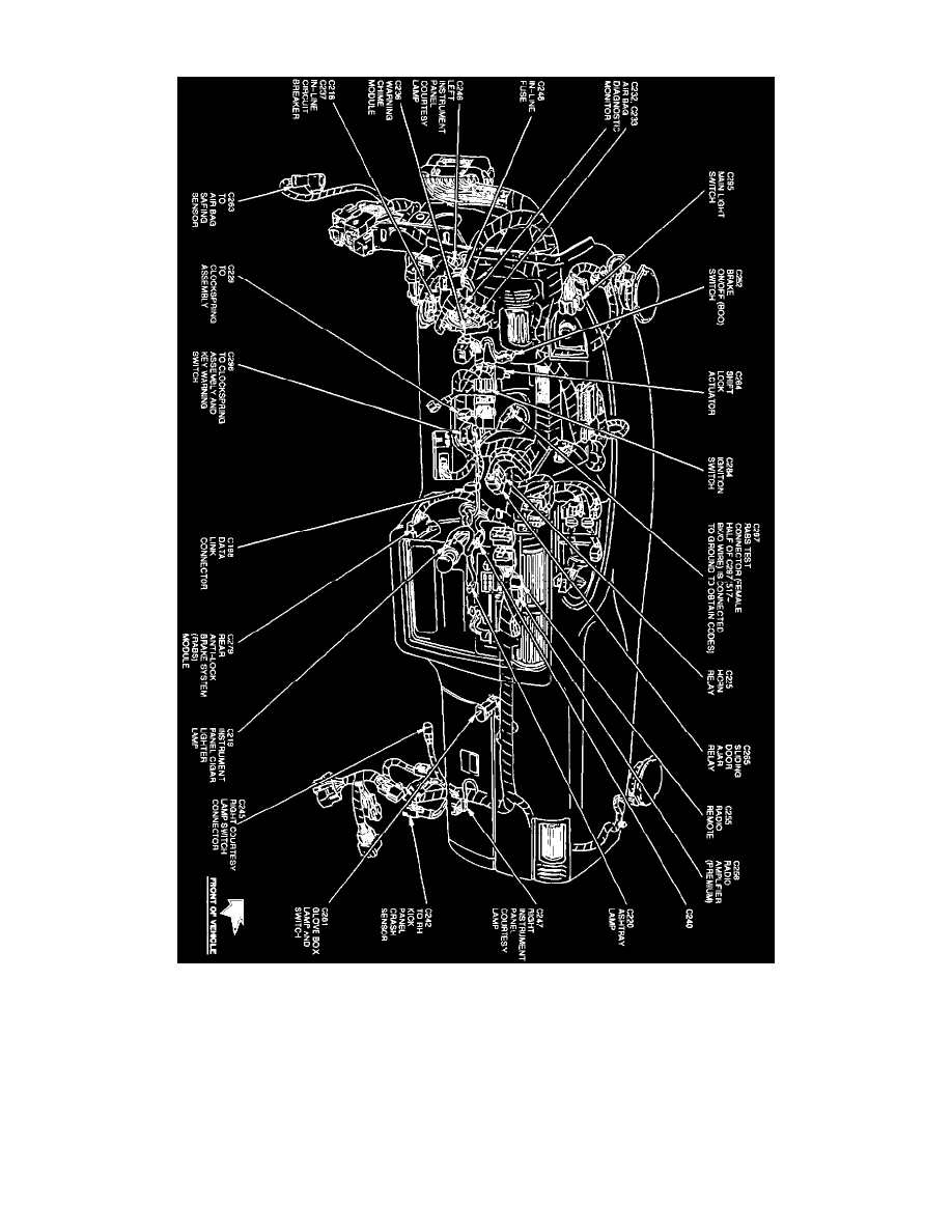 Ford Workshop Service and Repair Manuals > Aerostar 2WD V6-3.0L VIN U ...