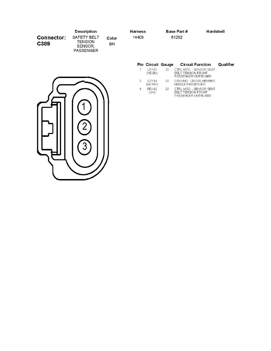 Ford Workshop Manuals > Escape 2WD L4-2.5L Hybrid (2010) > Restraint ...