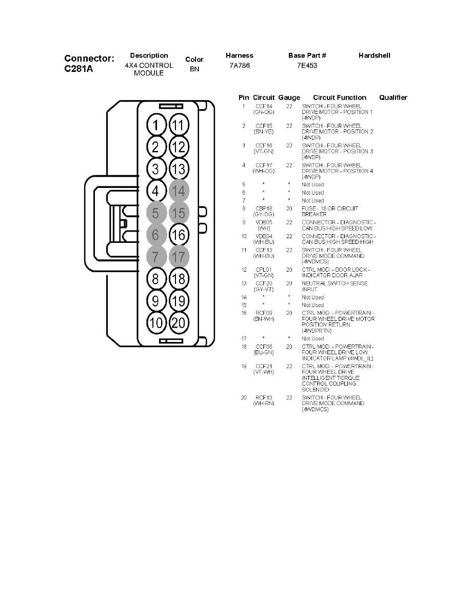 Ford Workshop Service and Repair Manuals > Explorer AWD V8-4.6L (2010 ...