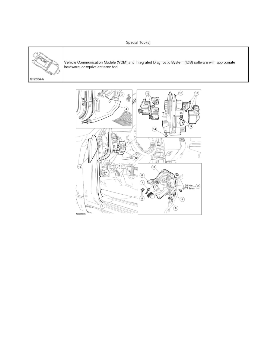 Ford Workshop Service and Repair Manuals > Explorer AWD V8-4.6L (2010 ...