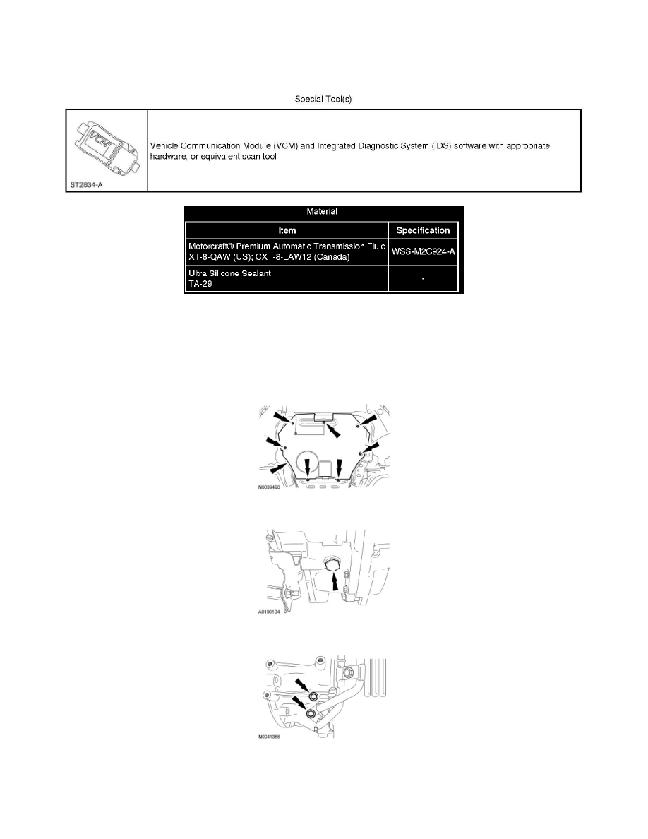 Ford Workshop Service and Repair Manuals > Fusion AWD V6-3.5L (2010 ...