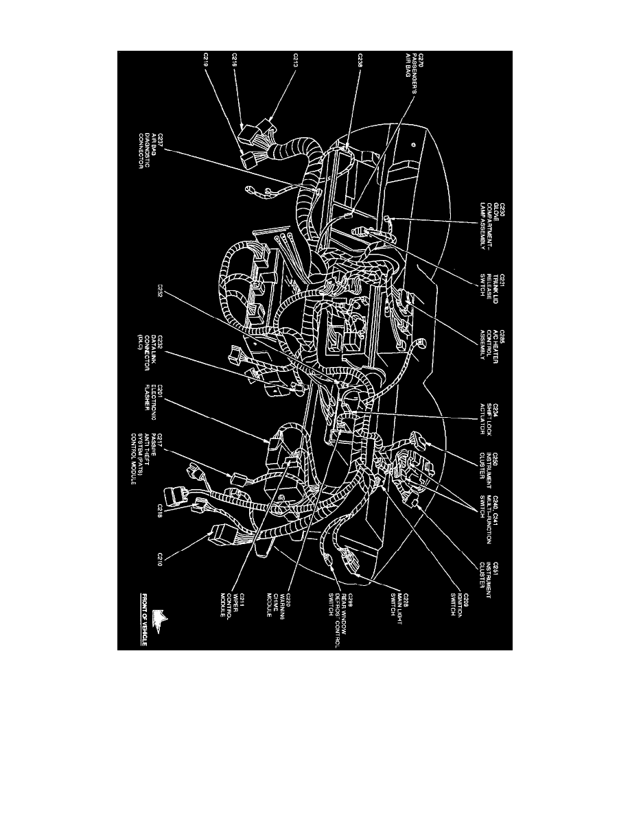 Ford Workshop Service and Repair Manuals > Mustang V6-3.8L VIN 4 (1998 ...