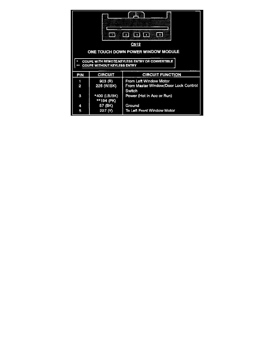 Ford Workshop Service and Repair Manuals > Mustang V6-3.8L VIN 4 (1998 ...