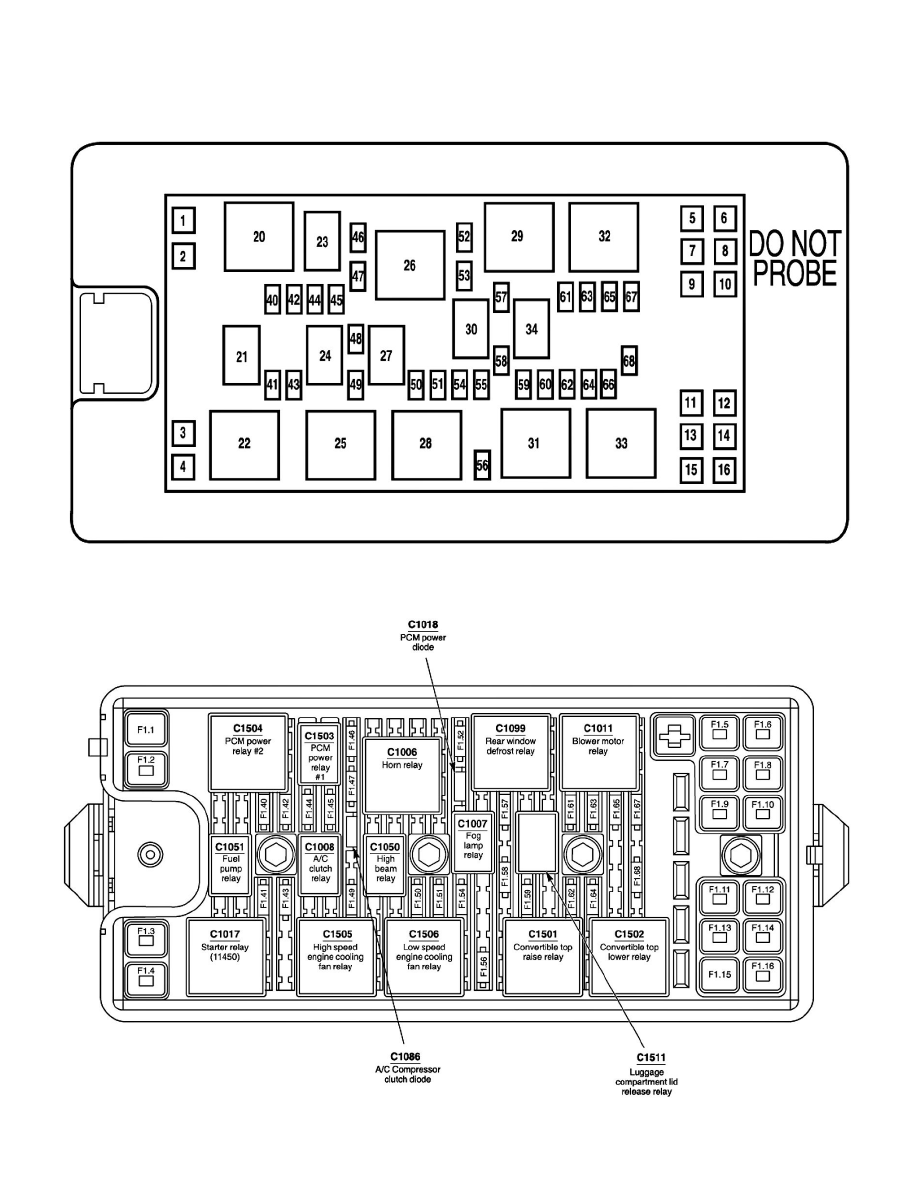 Ford Workshop Service and Repair Manuals > Mustang V8-4.6L VIN H (2005 ...