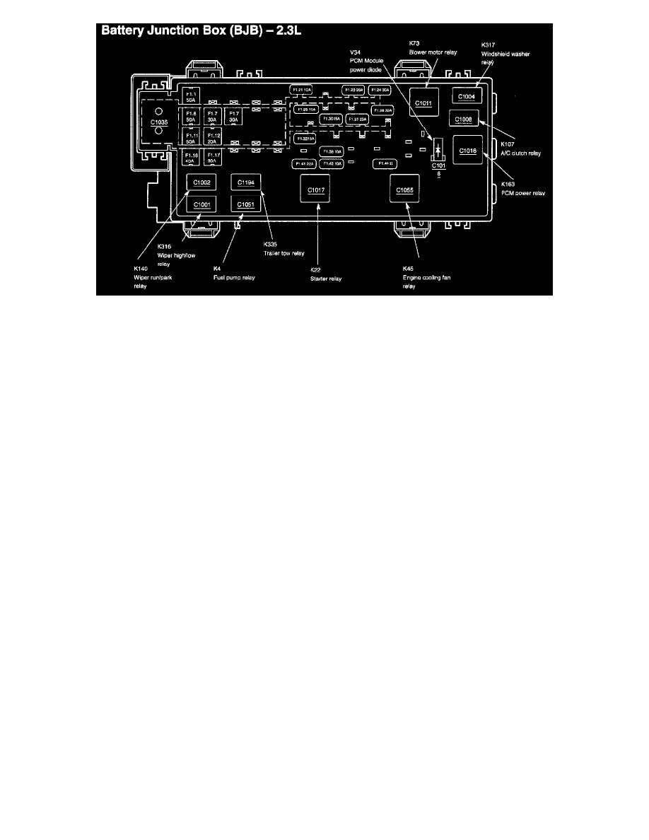 Ford Workshop Service and Repair Manuals > Ranger 2WD L4-2.3L VIN D ...