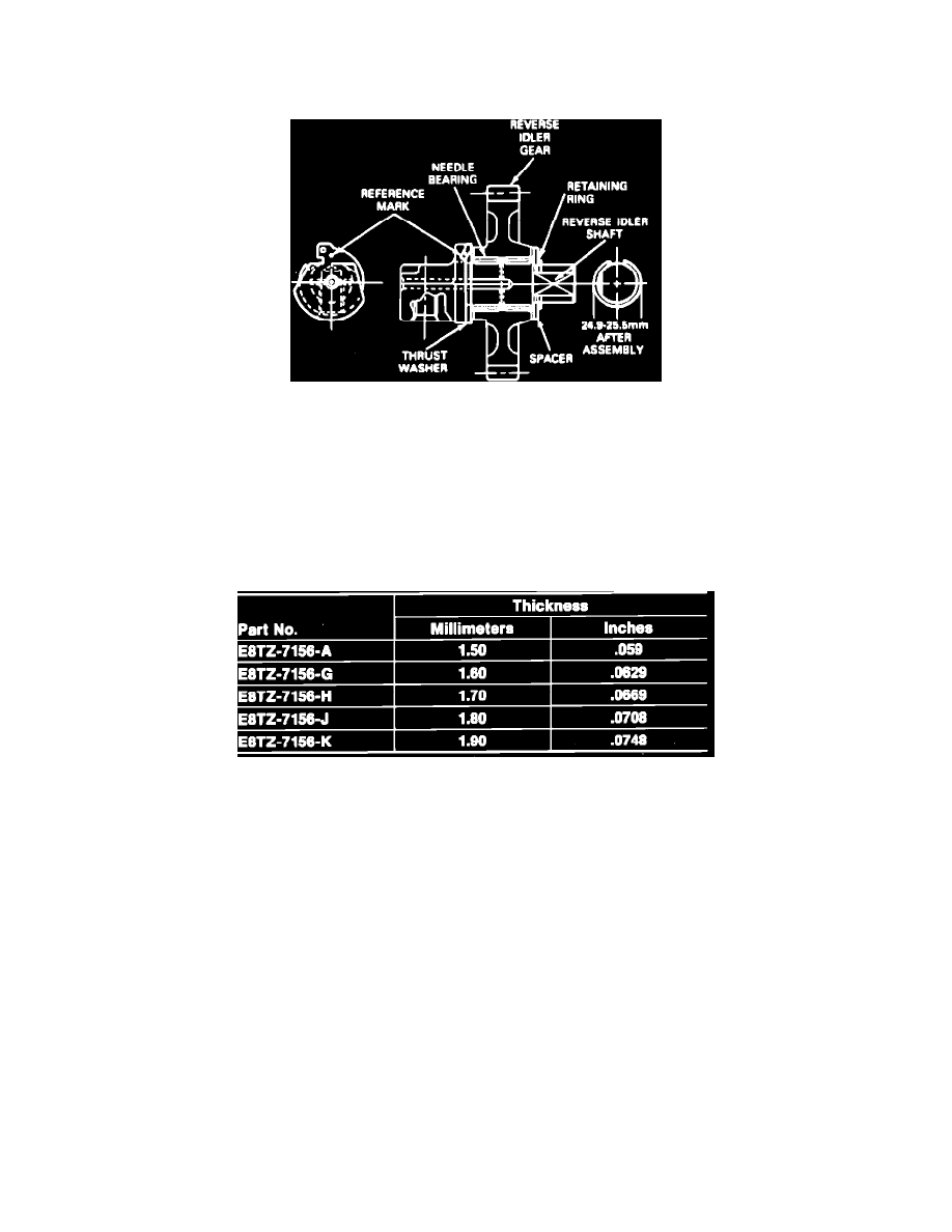 Ford Workshop Service and Repair Manuals > Ranger 4WD V6-183 3.0L (1993 ...