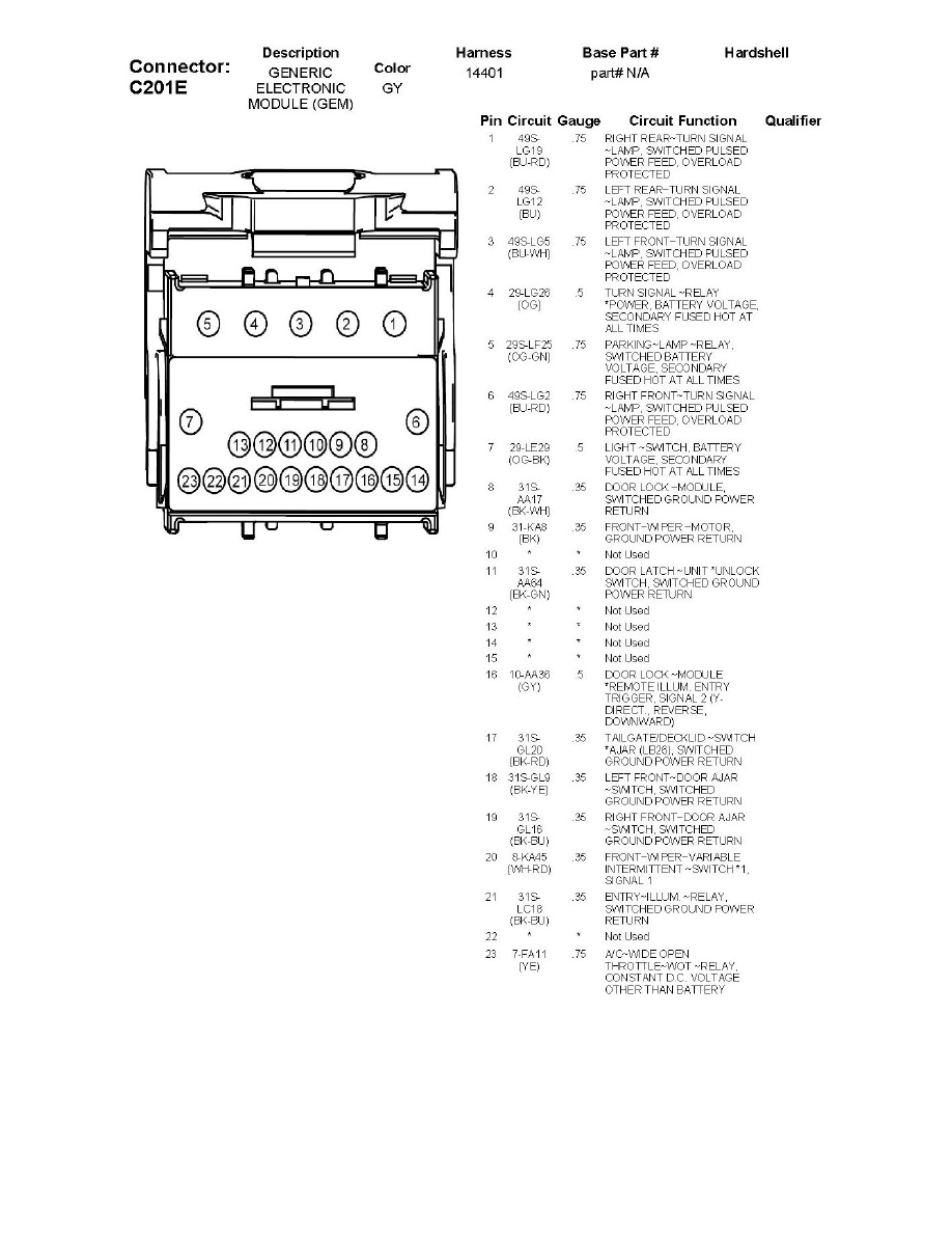 Ford Workshop Service and Repair Manuals > Transit Connect L4-2.0L ...
