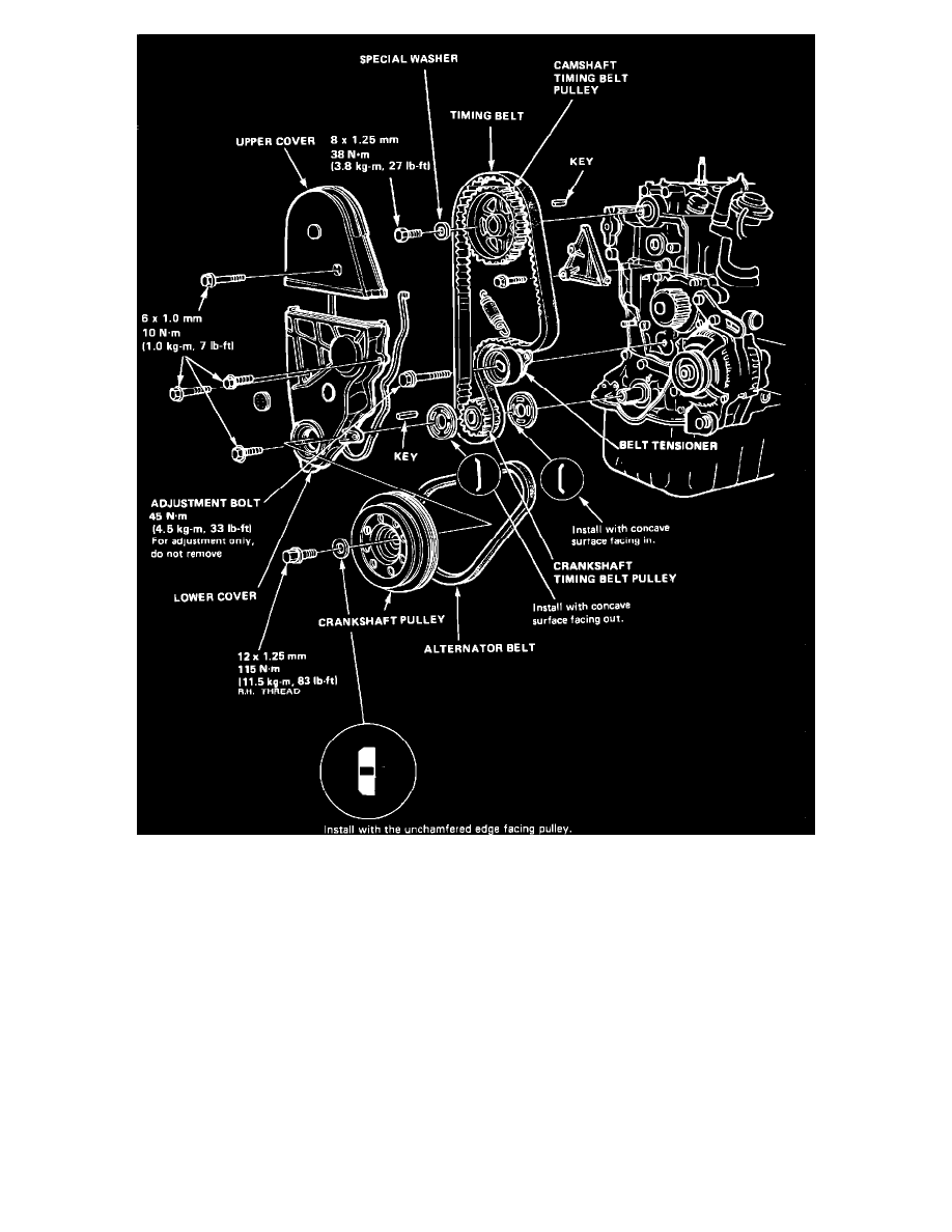 Honda Workshop Service and Repair Manuals > Civic Wagon 4WD L4-1488cc 1 ...