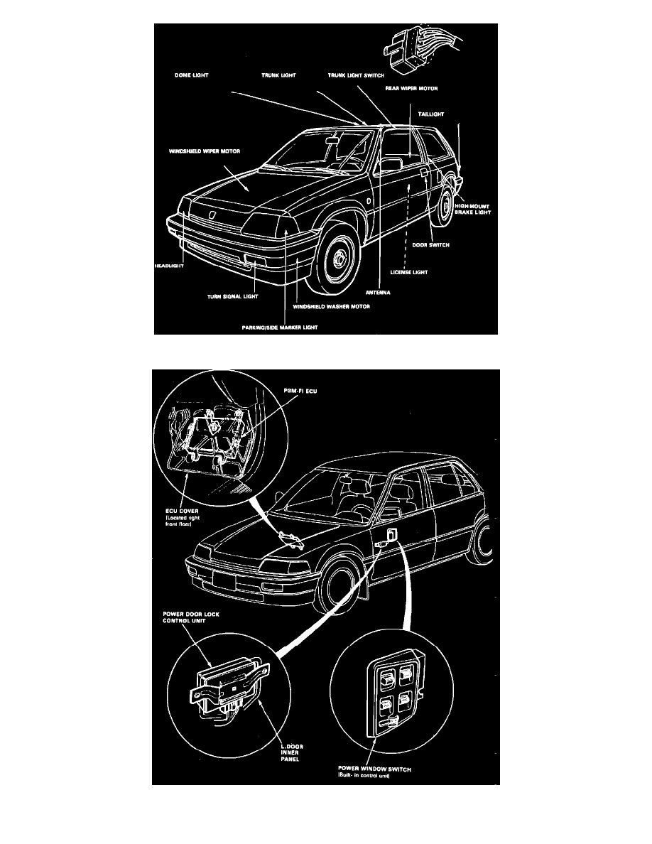 Honda Workshop Service and Repair Manuals > Civic Wagon 4WD L4-1488cc 1 ...
