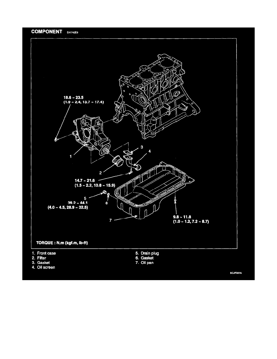 Kia Workshop Service and Repair Manuals > Rio5 L4-1.6L (2006) > Engine ...