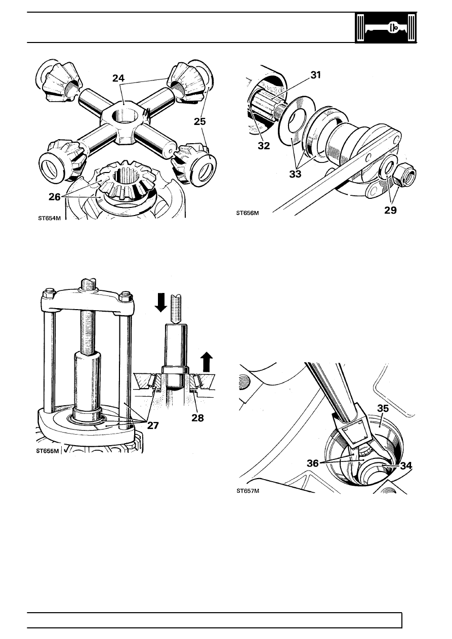 Land Rover Workshop Service and Repair Manuals > 300Tdi Defender > REAR ...