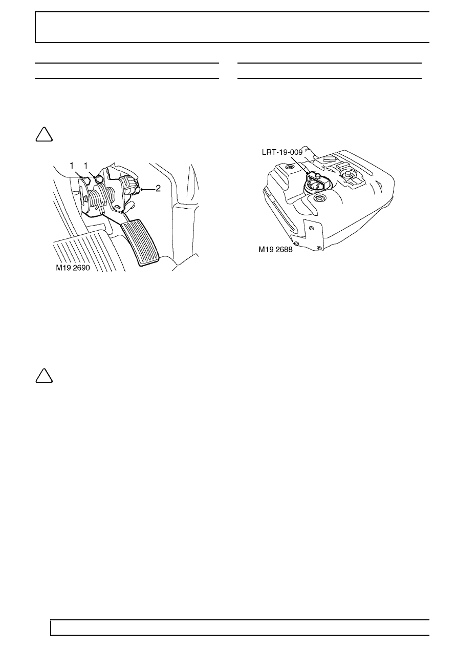 Land Rover Workshop Service and Repair Manuals > TD5 Defender > FUEL ...