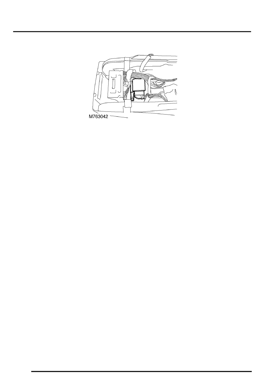 Land Rover Discovery II Restraint Systems: SRS Description and Operation