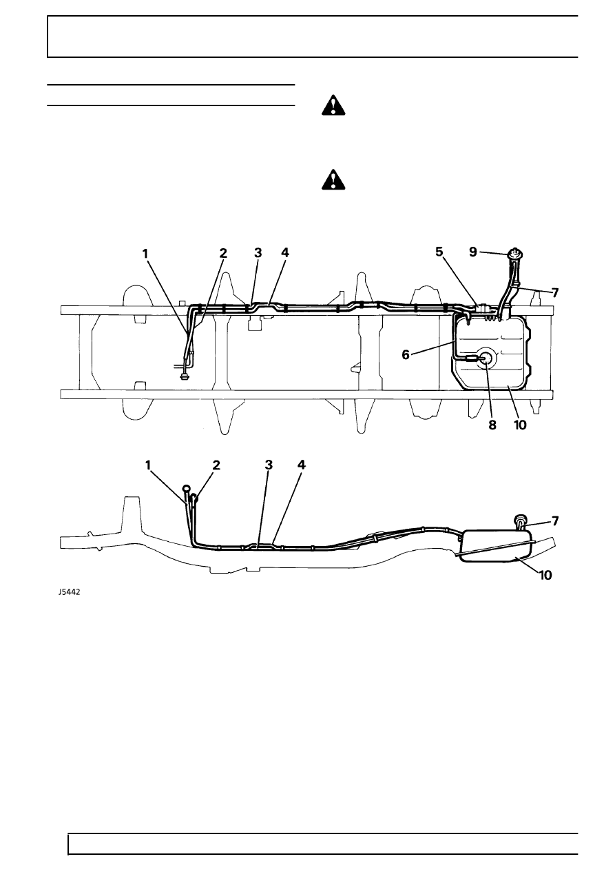 Land Rover Range Rover Classic MFI Fuel Pipes Repair Guide