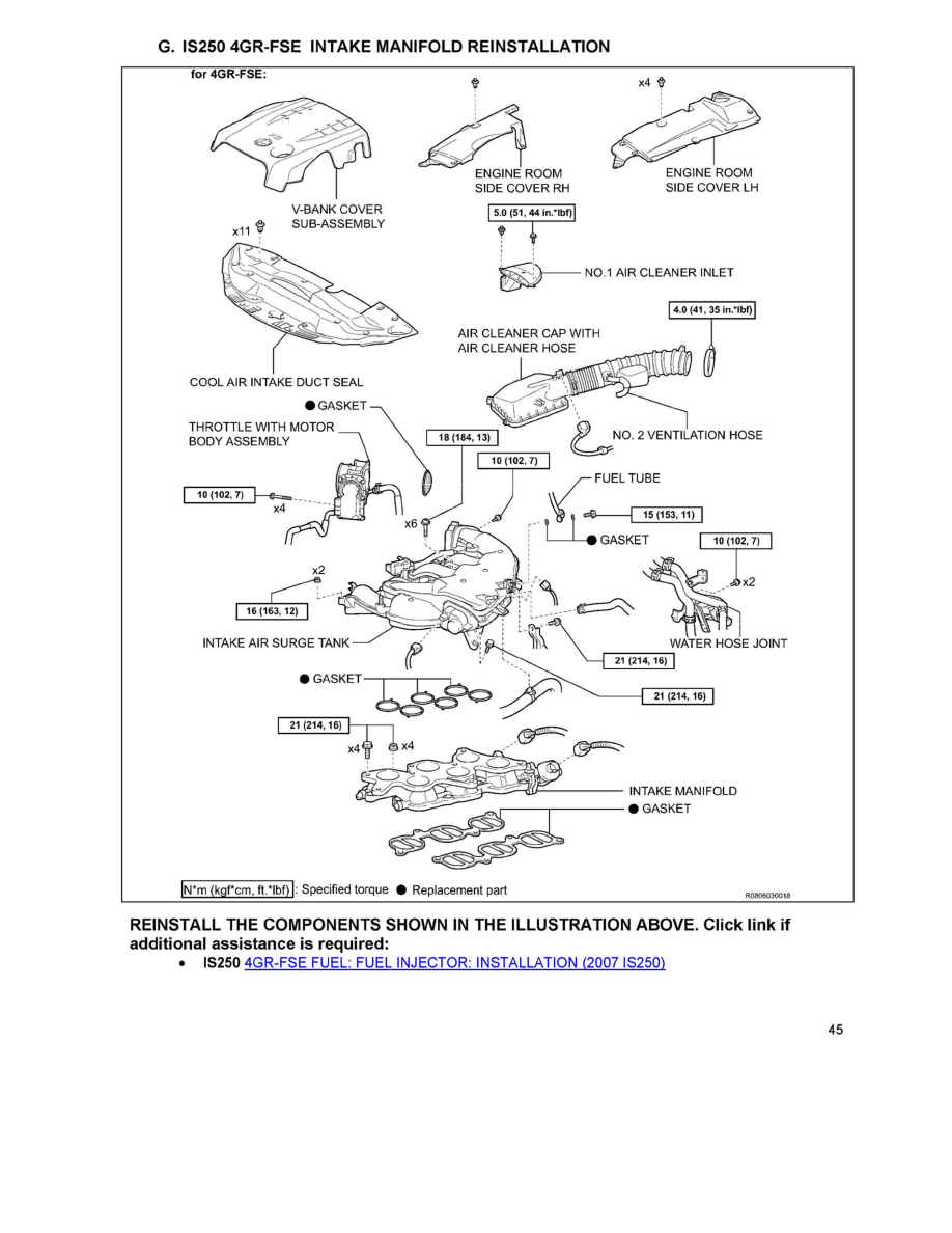 Lexus Workshop Service and Repair Manuals > IS 250 RWD V6-2.5L (4GR-FSE ...