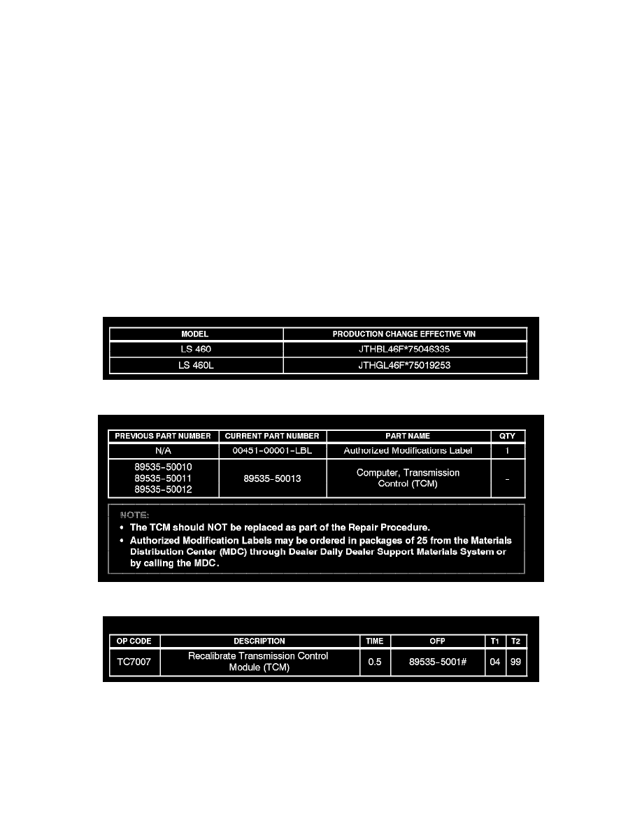 Lexus Workshop Service and Repair Manuals > LS 460 V8-4.6L (1UR-FSE ...