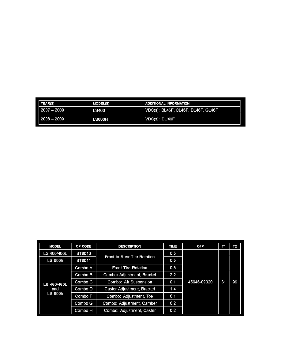 Lexus Workshop Service and Repair Manuals > LS 600h V8-5.0L (2UR-FSE ...