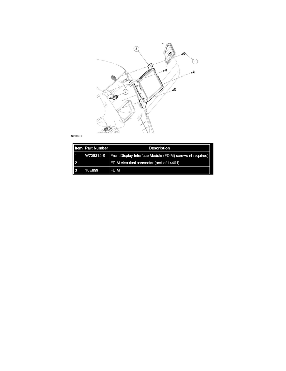 Lincoln Workshop Service and Repair Manuals > MKT FWD V6-3.7L (2010 ...