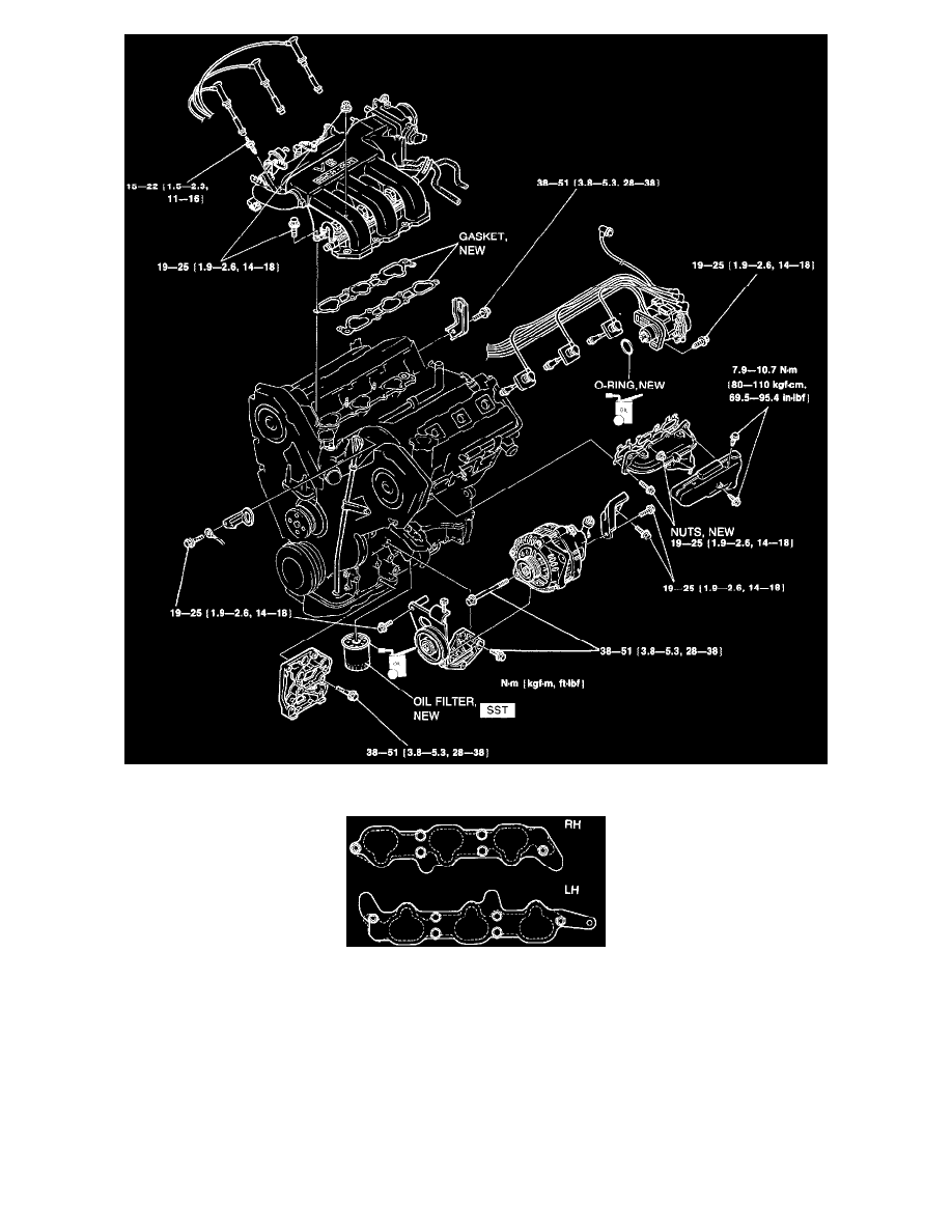 Mazda Workshop Service and Repair Manuals > 626 V6-2496cc 2.5L DOHC ...