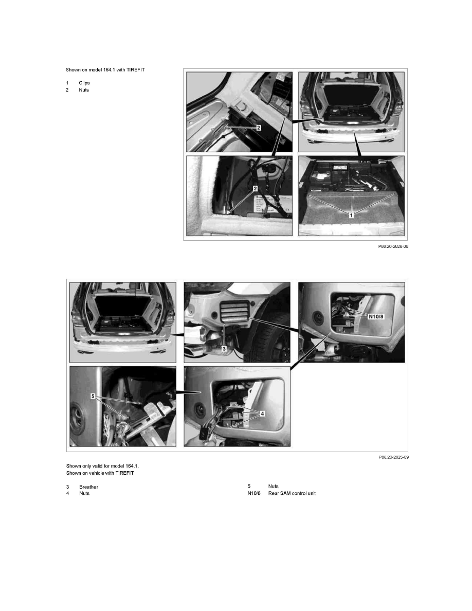 Mercedes Benz Workshop Service and Repair Manuals > GL 350 BLUETEC (164 ...