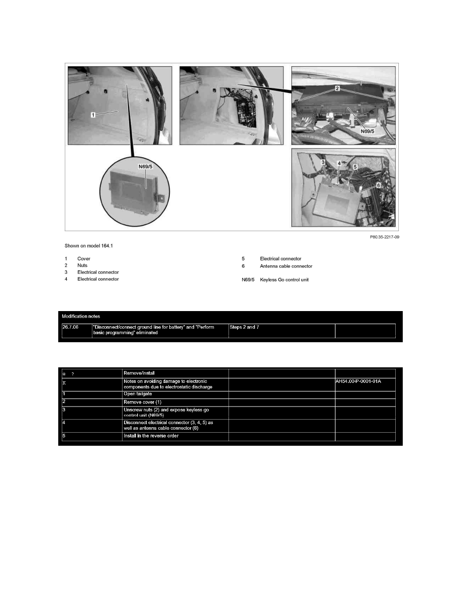 Mercedes Benz Workshop Service and Repair Manuals > GL 450 (164.871) V8 ...