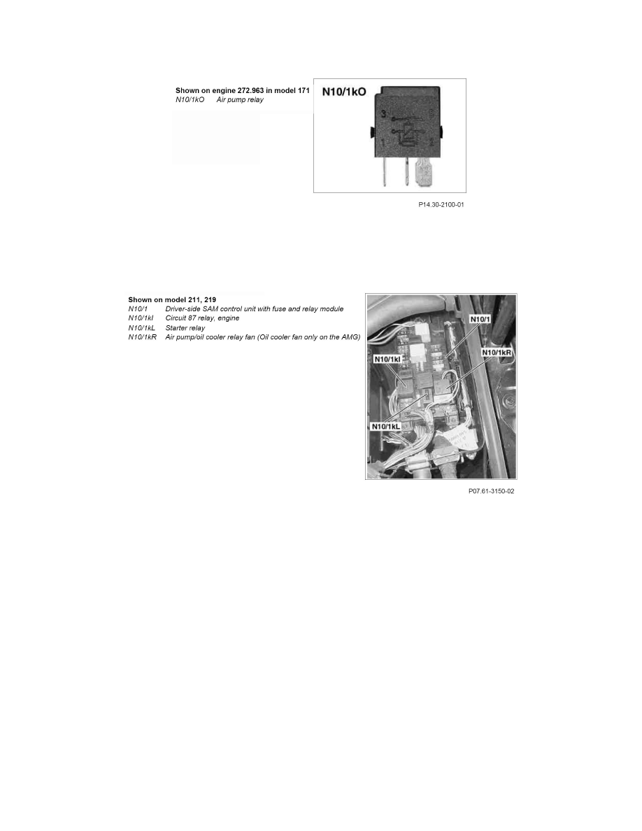 Mercedes Benz Workshop Service and Repair Manuals > GL 450 (164.871) V8 ...