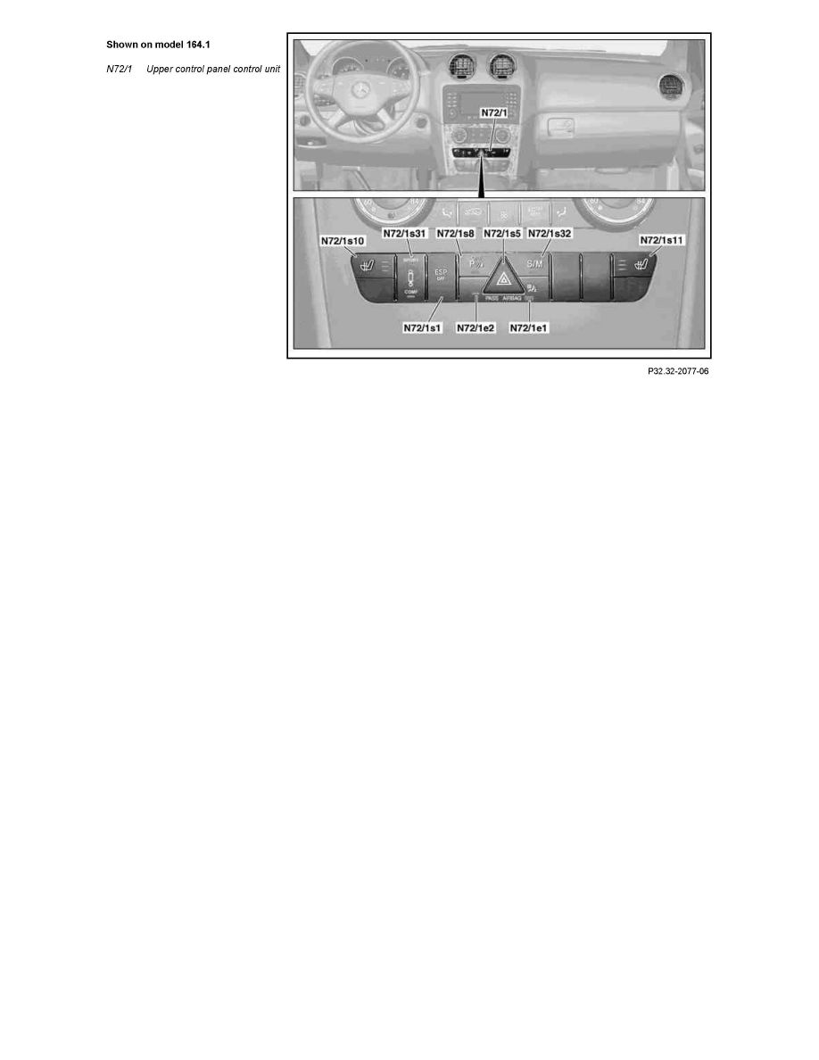 Mercedes Benz Workshop Service and Repair Manuals > ML 350 4MATIC (164. ...