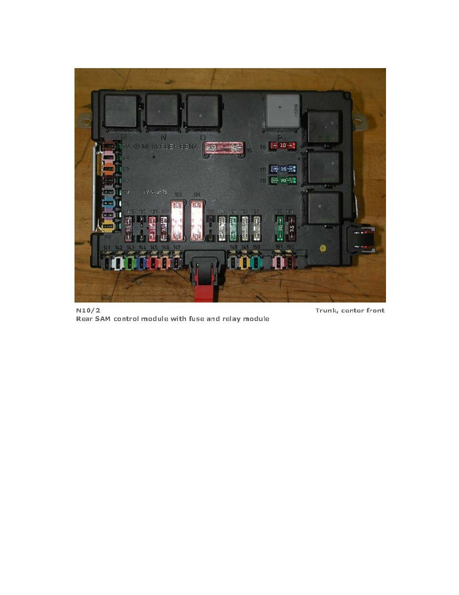 Mercedes Benz Workshop Service and Repair Manuals > S 550 (221.171) V8 ...