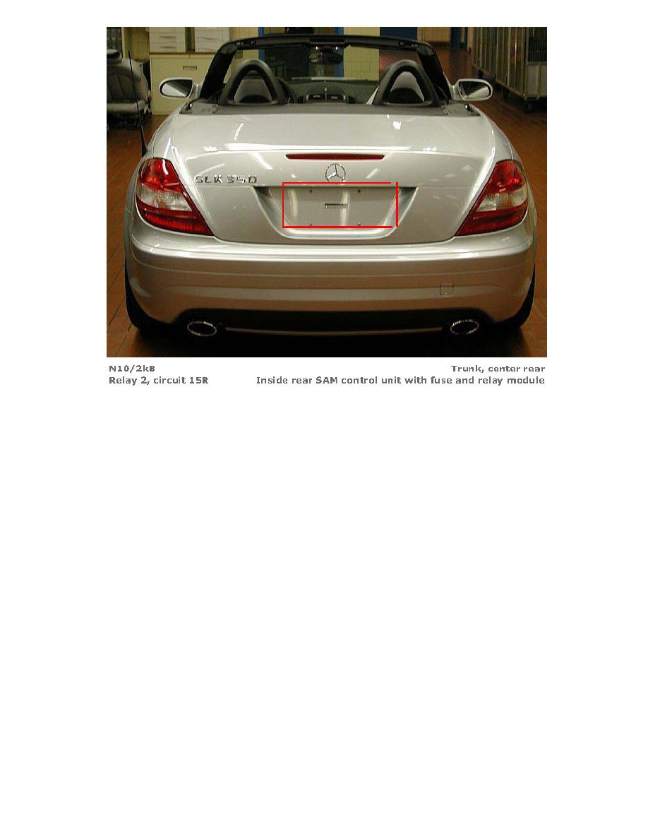 Mercedes Benz Workshop Service and Repair Manuals > SLK 350 (171.456 ...