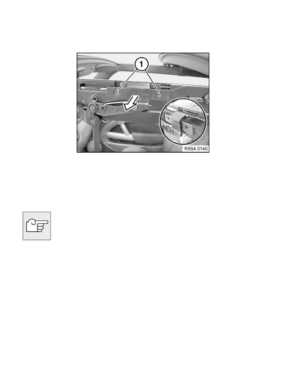 Mini Workshop Service and Repair Manuals > Cooper Convertible (R52) L4 ...