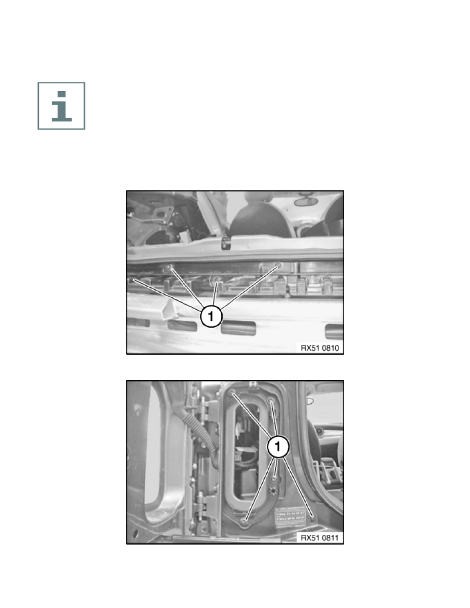 Mini Workshop Service and Repair Manuals > Cooper S Clubman (R55) L4-1.6L Turbo (N14) (2008 ...