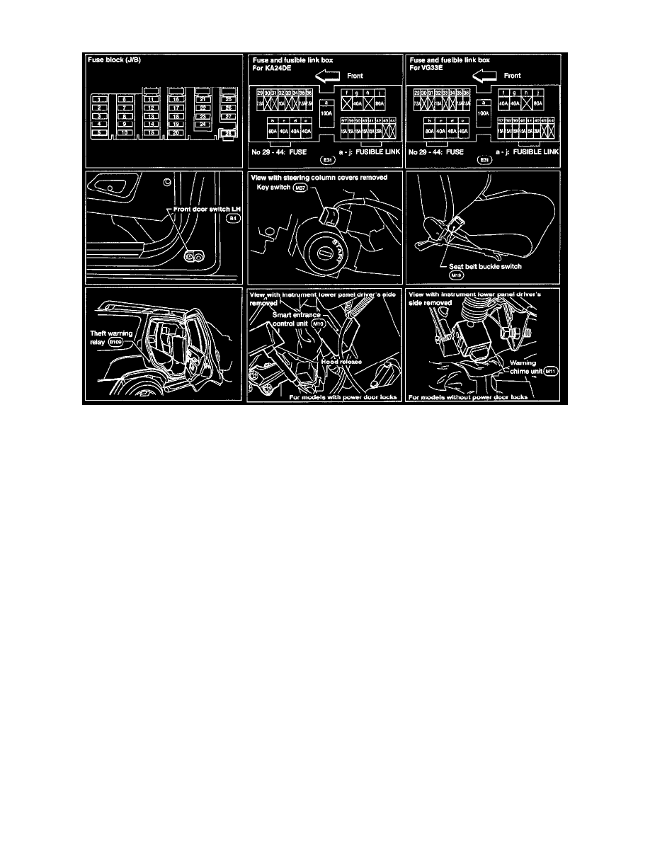 Nissan and Datsun Workshop Service and Repair Manuals > Xterra SE 4WD V6-3.3L (VG33E) (2000 ...