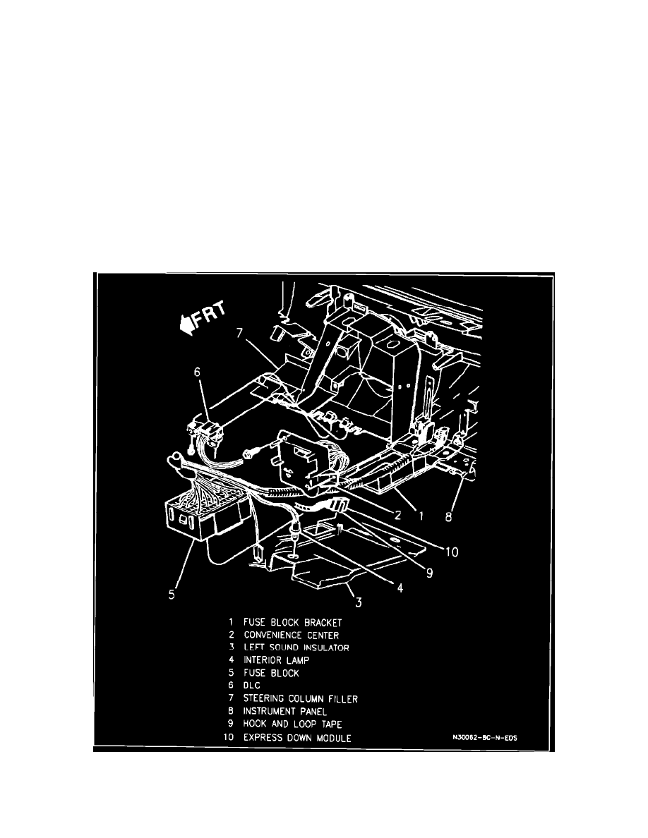 Oldsmobile Workshop Service and Repair Manuals > Achieva V6-3300 3.3L ...