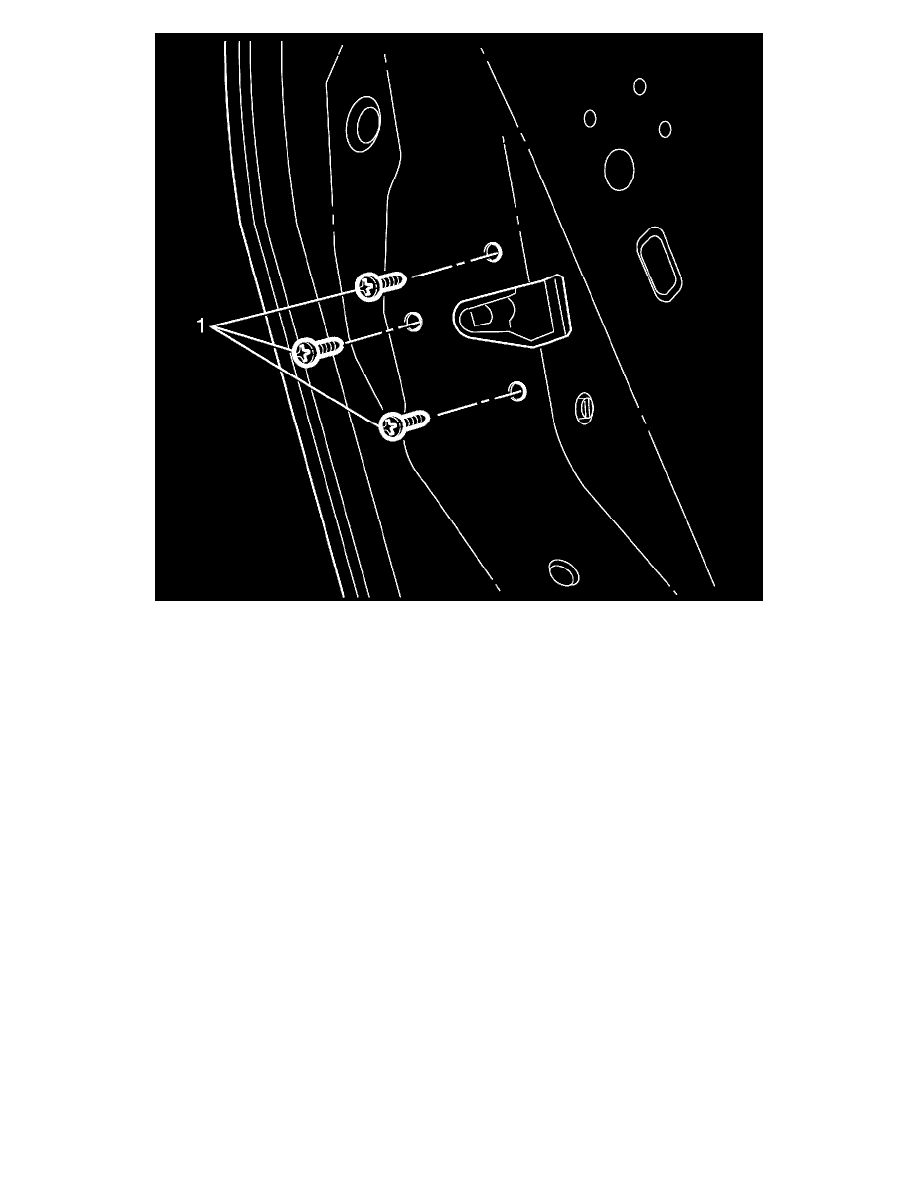 Pontiac Workshop Service and Repair Manuals > G8 V8-6.0L (2009) > Body ...