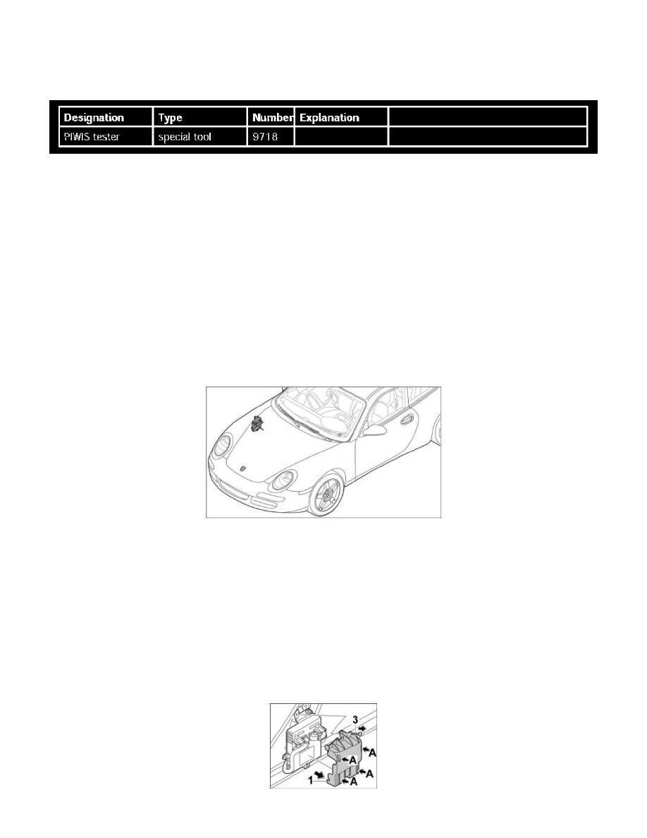 Porsche Workshop Service and Repair Manuals > 911 Carrera S (997) F6-3 ...