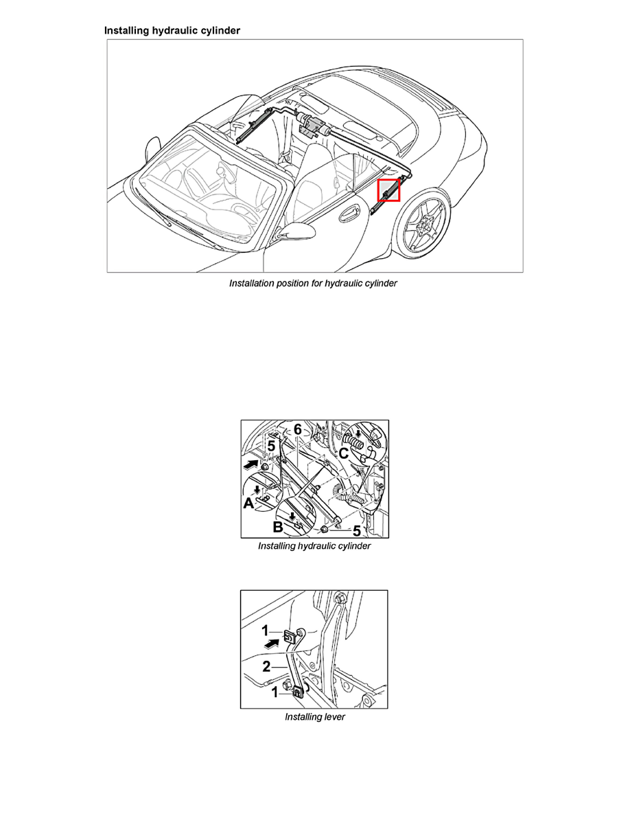 Porsche Workshop Service and Repair Manuals > 911 Carrera S Cabriolet ...