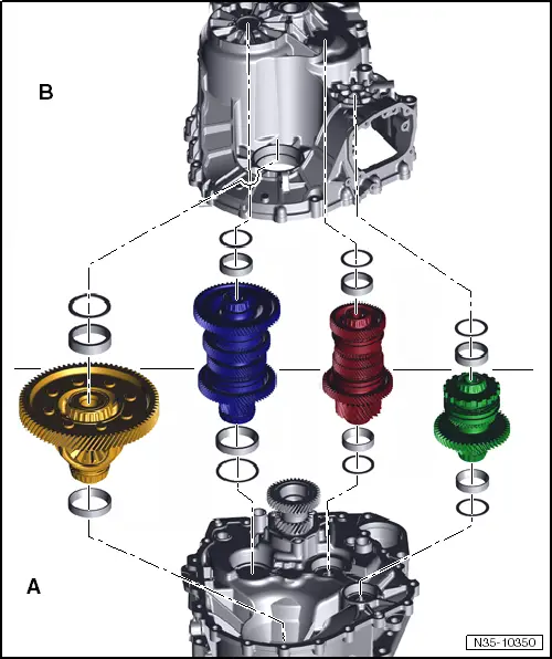 SEAT Workshop Service and Repair Manuals > Leon Mk1 > 7-speed dual ...