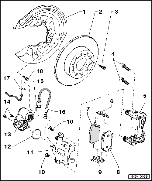 SEAT Workshop Service and Repair Manuals > Leon Mk1 > Running gear ...