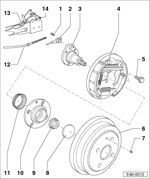 SEAT Workshop Service and Repair Manuals > Leon Mk2 > Running gear ...