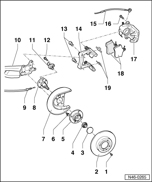 SEAT Workshop Service and Repair Manuals > Leon Mk2 > Running gear ...